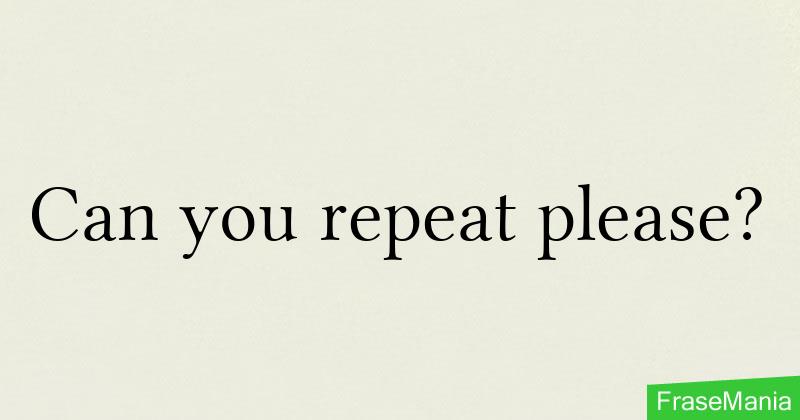 Can you repeat please?